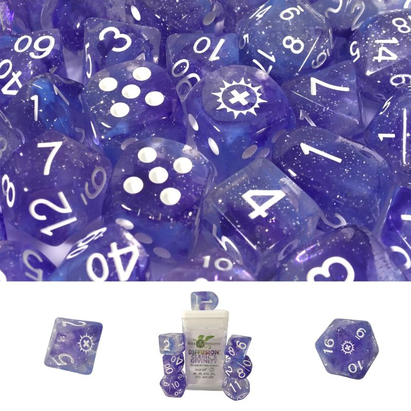 Dice - Classes and Creatures, Set of 7 – Opal Grove Games
